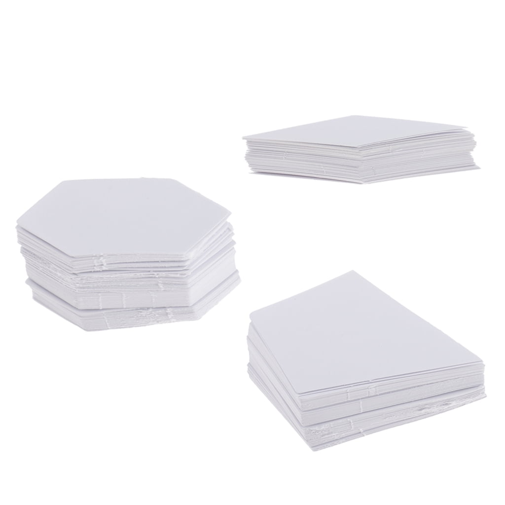 300Pcs/lot Irregular ing Template Paper Piecing for Patchwork Sewing ...