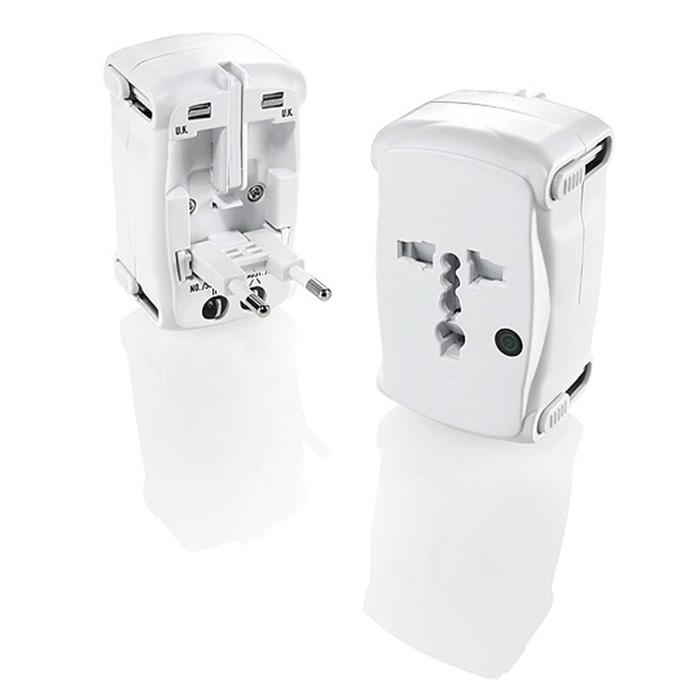 Universal All In One Adapter Plug Surge Protector International Travel ...