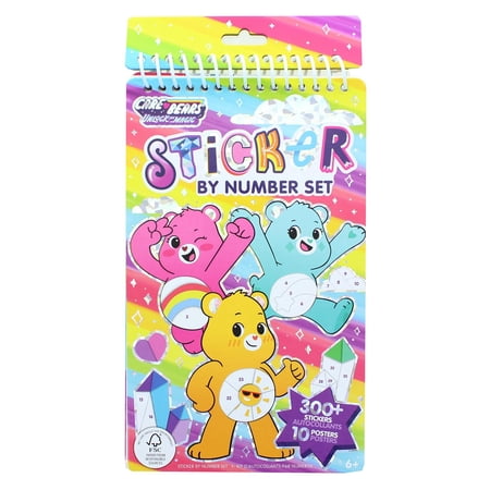 Care Bears 300+ Sticker By Number Activity Set | Walmart Canada