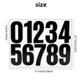 4 Inch Large Vinyl Letter Stickers, Waterproof Mailbox Vinyl Stickers ...