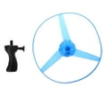 ESTONE LED Flashing Plastic Pull String Flying Saucer Propeller Toy ...