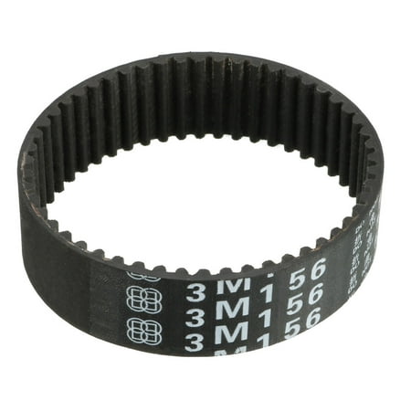 Unique Bargains HTD3M 52 Teeth Stepper Timing Belt Rubber Geared-Belt ...