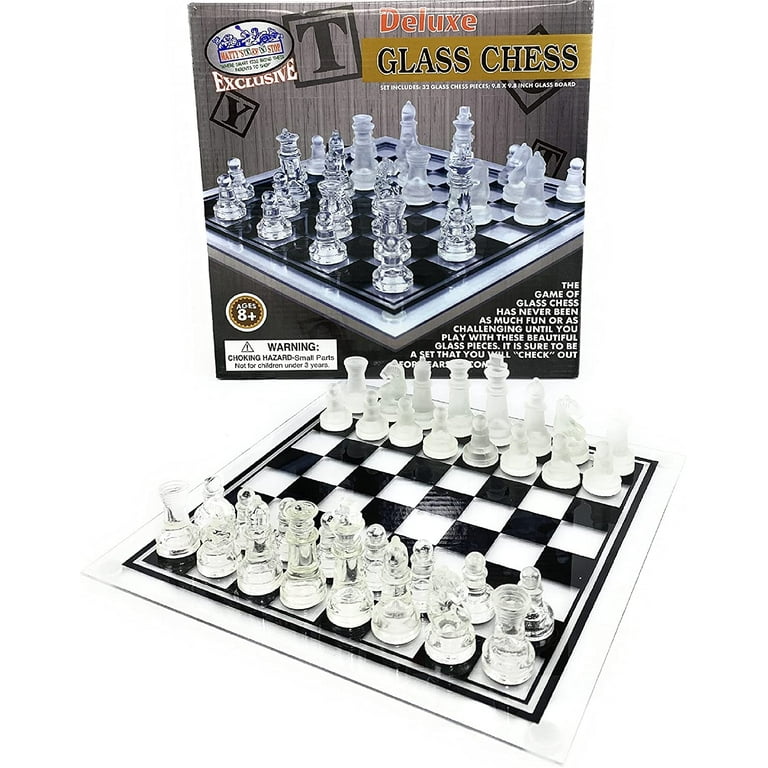 Glass Chess Set