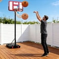 Zecic Plastic Basketball Rebounder Trainer Aid For Practical Hoop With ...