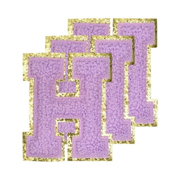 Chenille Letters C Patches 4-1/2 Inch Iron on Letters C Patches Golden ...