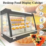 35in Egg Tart Food Display Warmer Pizza Hot Dog Heating Display Cabinet ...