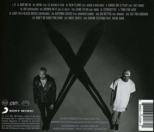 Chris Brown X Cover