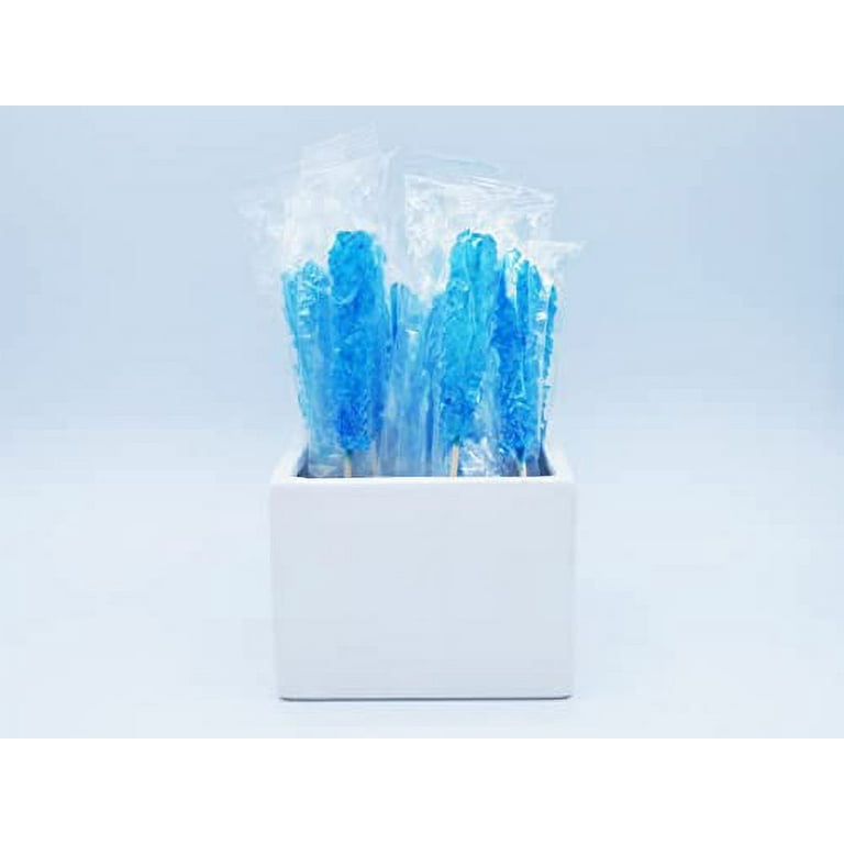 Blue Rock Candy Centerpieces