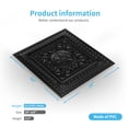 Art3d 12-Pack PVC Drop Ceiling Tiles Glue up Ceiling Tiles,24"x24 ...