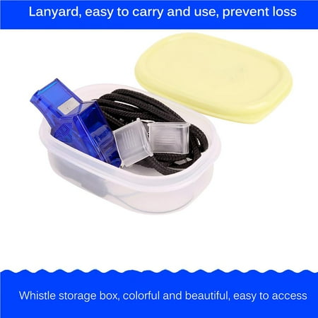 Sports Whistle ABS Portable Whistle Loud Crisp Sound Whistle Referee ...