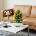 Decorative Artificial Potted Plants Fake Flowers for Indoor Home Decor ...