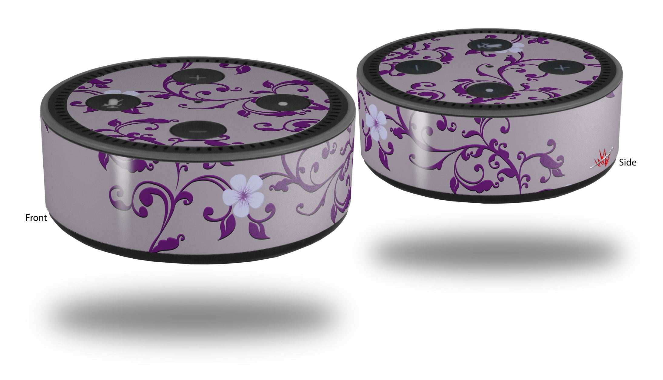 Skin Wrap Decal Set 2 Pack for Amazon Echo Dot 2 - Victorian Design ...