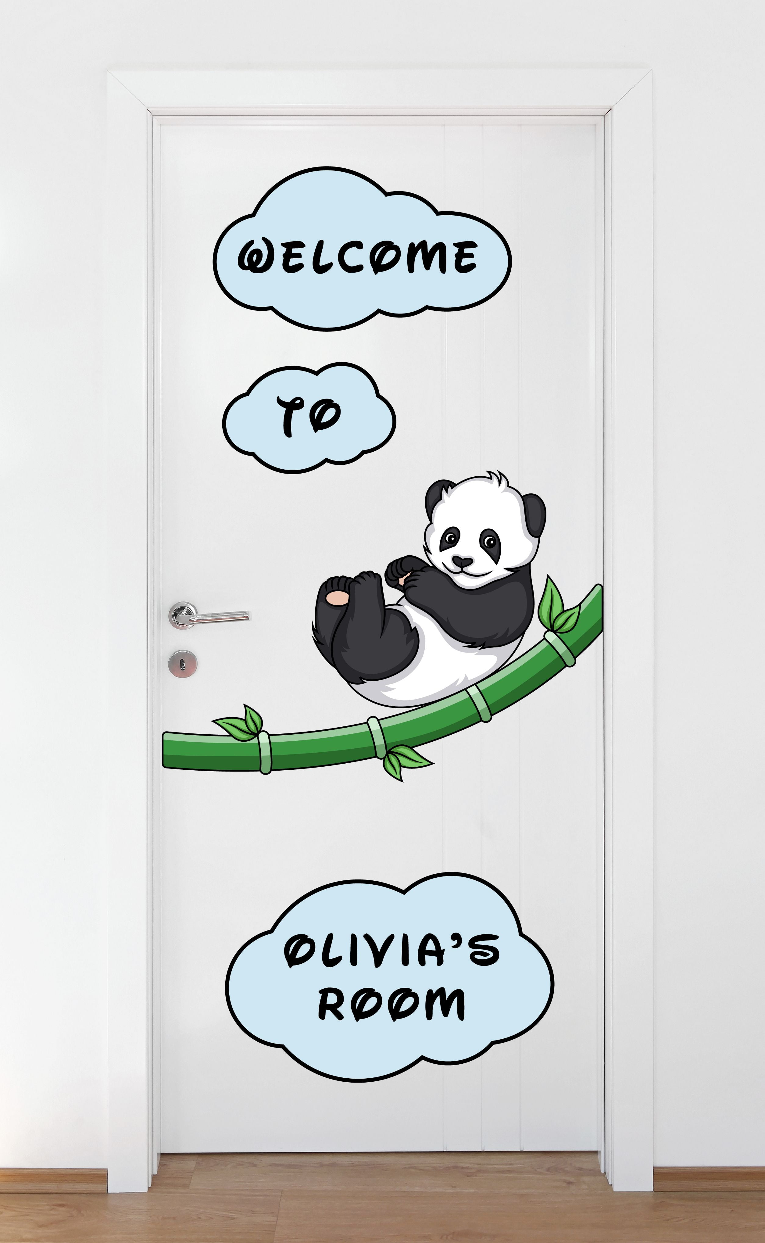 Lazy Panda Decal