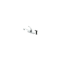 LDR 012 1405CP-CG Single-Handle Kitchen Faucet, Side Spray, Chrome ...