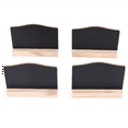 4 PCS Mini Chalkboard Signs for Chalk Sign,Food Labels Message Board ...