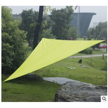 Outdoor Triangle Canopy Camping Tent Waterproof Sunshade Folding Canopy ...