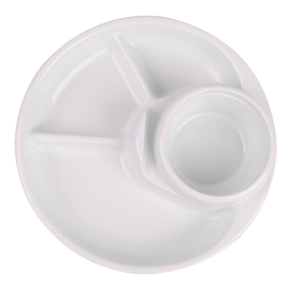 Etereauty Plates Kids Plastic Divided Food Plate Separators Set ...