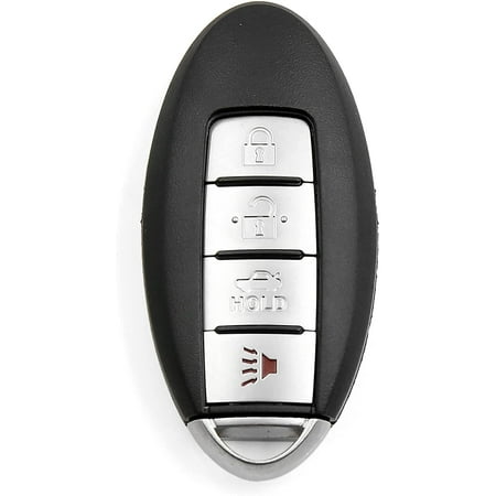 4 Buttons Uncut Insert Key Fob Remote Control Case Shell Replacement ...