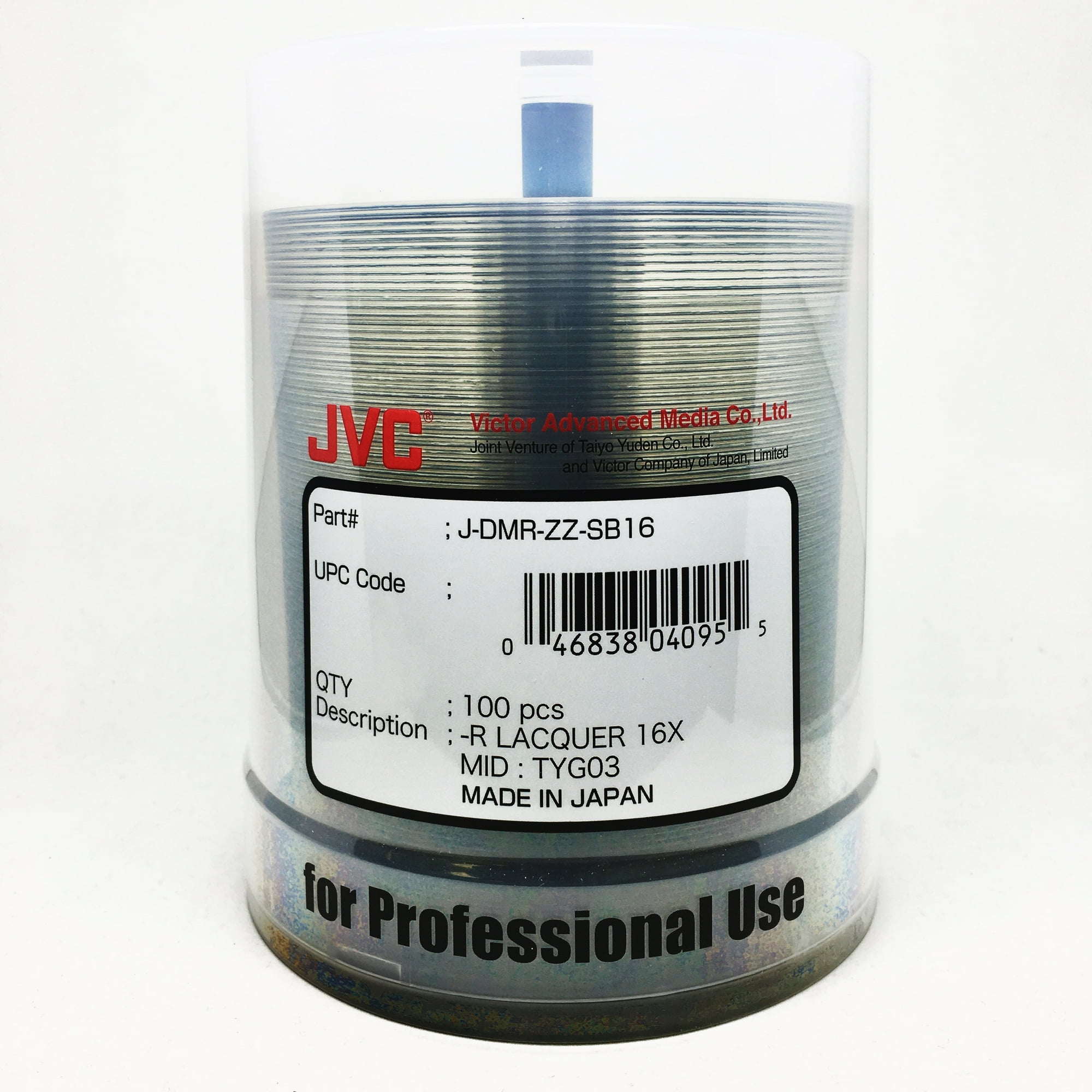 Click here for Jvc/Taiyo Yuden Dvd-R4.7gb/120min Premium Line 16x... prices