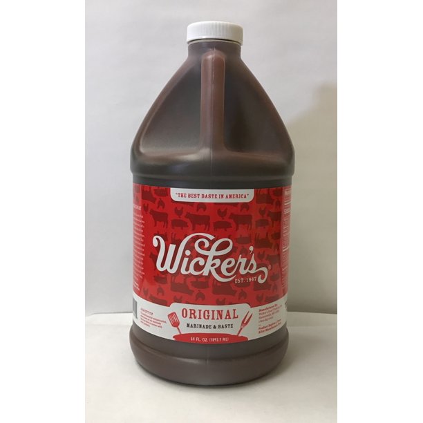 Wicker's Original Marinade Baste, 64 fl oz - Walmart.com