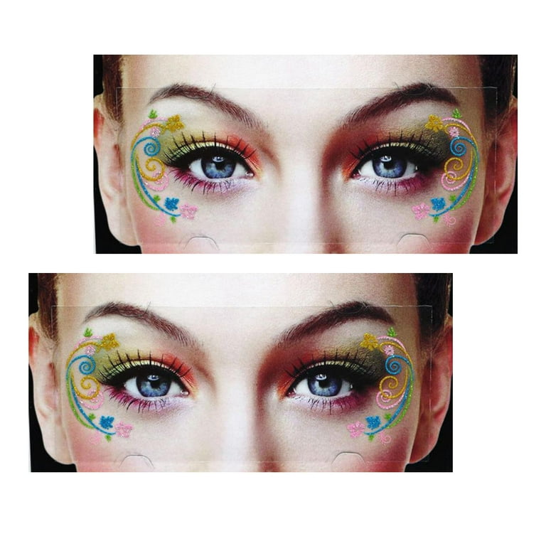 Makeup Stickers For Face | Saubhaya Makeup