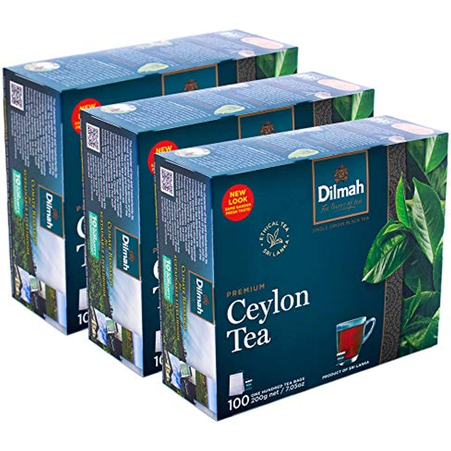 Dilmah Premium 100 Tea Bags (3 Pack) - Walmart.com