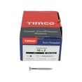 Timco - Twin-Threaded Woodscrews - PZ - Round - Zinc (Size 10 x 2 - 200 ...