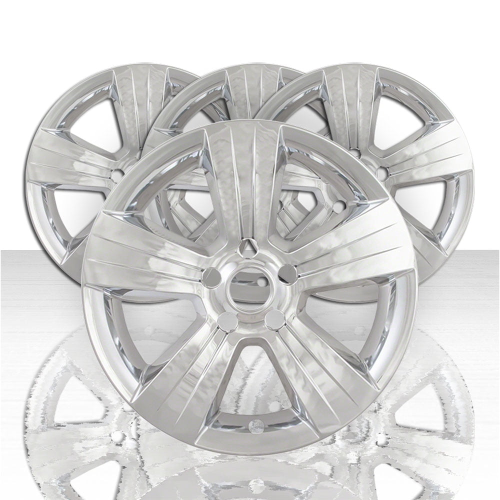 Set of 4 17" 5 Spoke Wheel Skins for 2010-2012 Dodge Caliber - Chrome ...