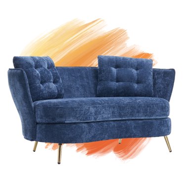 Aqua Futon Couch, Realistic Vivid Illustration of Water Texture ...