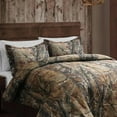Realtree All Purpose Camo Twin Comforter Set 2 Piece Polycotton Rustic