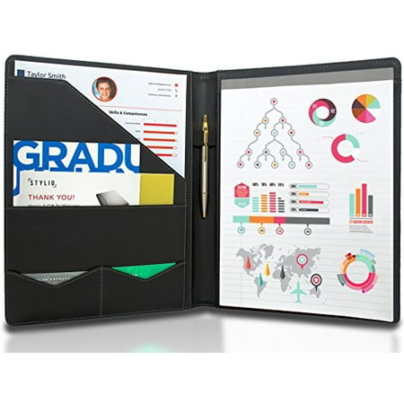 STYLIO Padfolio/Resume Portfolio Folder - Interview/Legal Document ...