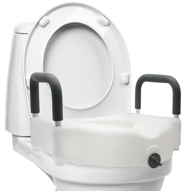 Hinged Elevated Toilet Seat - Walmart.com
