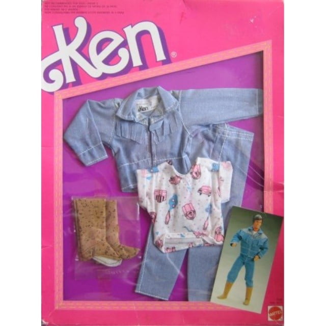 Barbie KEN Jeans Look Fashions - Western (1987) - Walmart.com