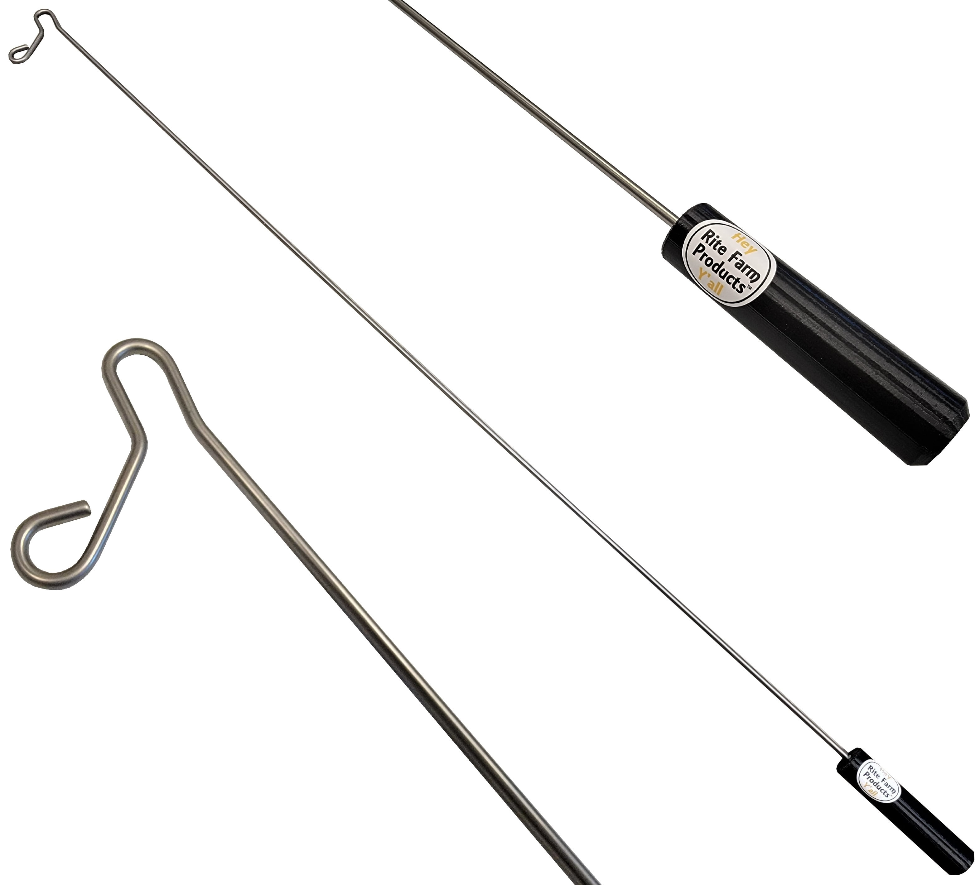 48" POULTRY CATCHER LEG HOOK CATCHING CHICKEN GOOSE GEESE DUCK TURKEY ...