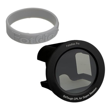 Go Tough Silicone Mount with Circular Polarizer Filter for Gopro Hero ...