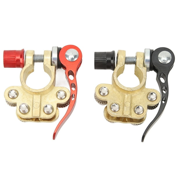 Car Battery Terminal Clamps, Robust Metal 1 Pair Stable Connection ...