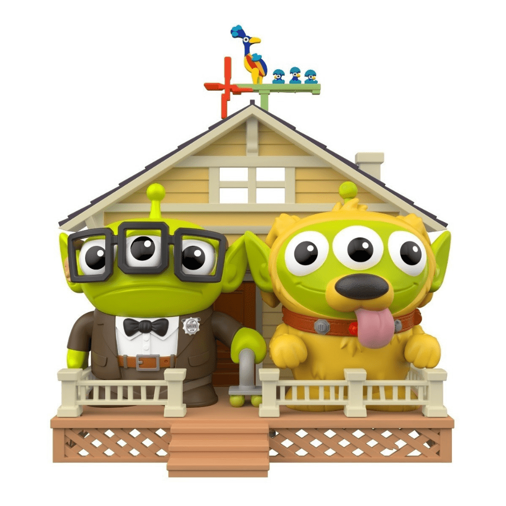 Disney Pixar Alien Remix Up Carl Fredricksen Y Dug MATTEL Disney ...