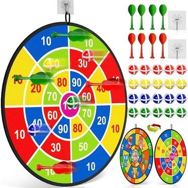 Dart Board Game for Kids, Outdoor Indoor Fun, Cool Family Party Activities, Classic Backyard ...