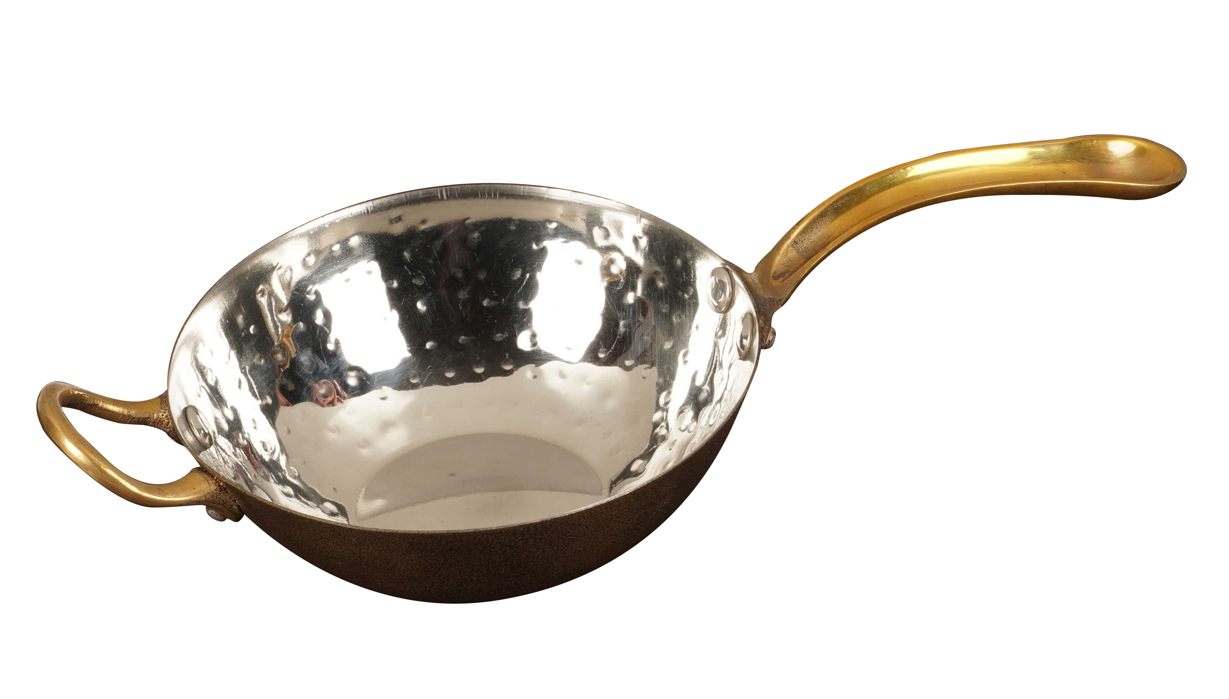 Trifri Chinese WoK Set aluminium Cookware Lightweight Non,stick Indian ...