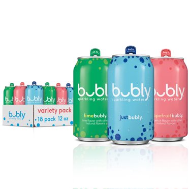 Bubbl'r Lemon Lime Twister - 12oz Can (6PK-4) Antioxidant sparkling ...