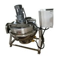 Jacketed Kettle Commercial Electric Cooking Pot Stirring Scraping Edge ...