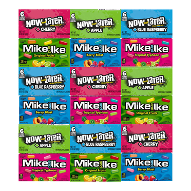 Mike and Ike Mini Box Variety 28 Pack of 7 Flavors, 4 of Each Flavor ...