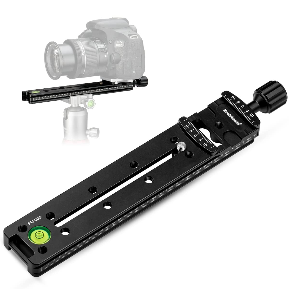 koolehaoda 200mm Multifunction Rail Nodal Slide Metal Quick Release ...