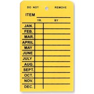 Ladder Inspection Labels Stickers 8.5x2inch Red Safety Inspection Tags ...
