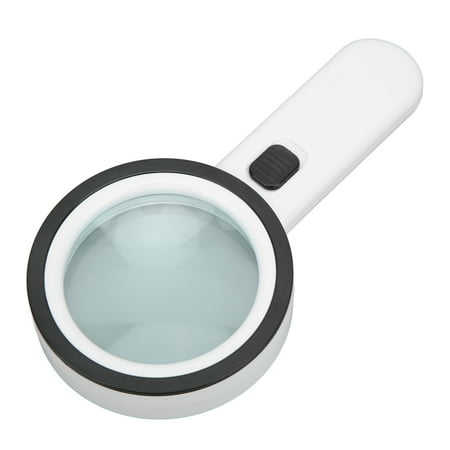 Optical Glass Magnifier, 30X Magnifying Glass Lightweight High Power ...