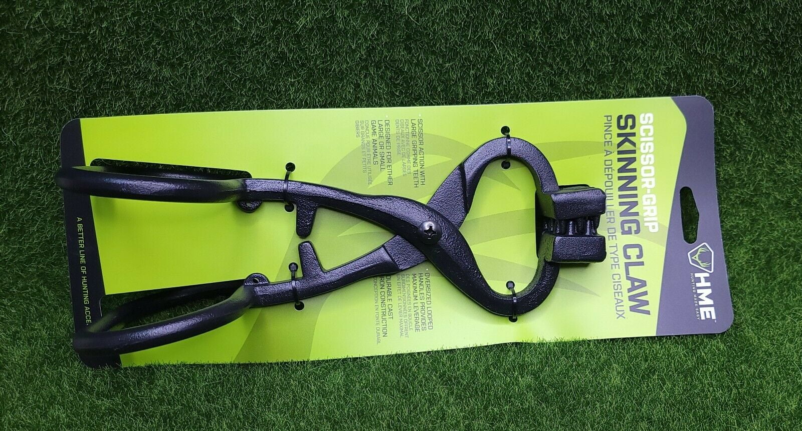 HME Metal Deluxe Deer Skinning Tool with Oversized Gripping Teeth - HME ...