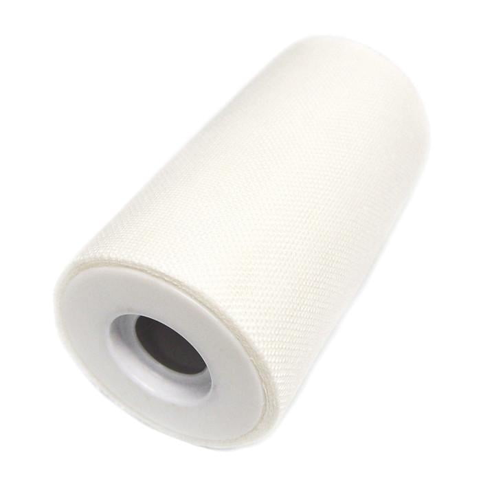 Faux Burlap Roll Frayed Edge, 6-inch, 10-yard, White - Walmart.com
