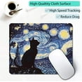 Custom Mouse Pad with Non-Slip Rubber, Small Square Design for Wireless ...