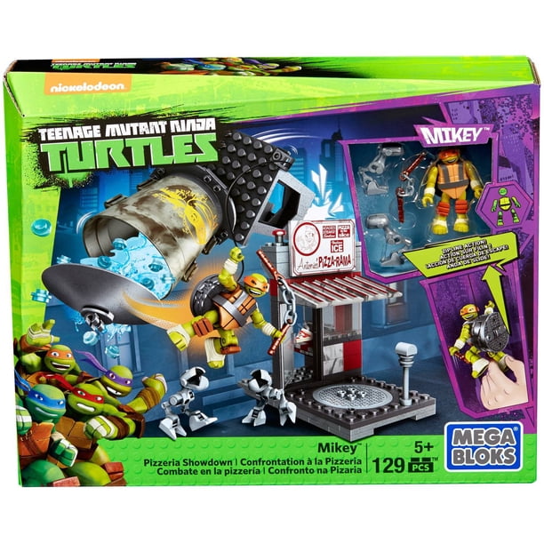 Mega Bloks Teenage Mutant Ninja Turtles Mikey Pizzeria Showdown ...