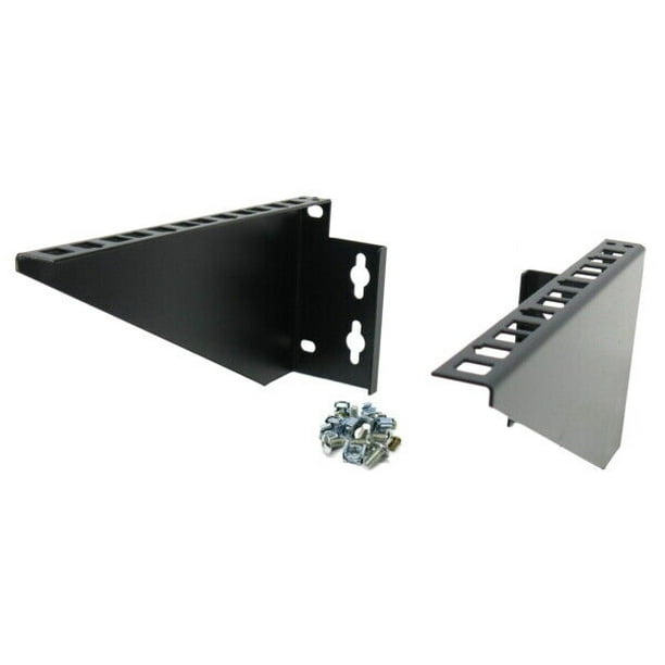 CNAweb 4U 19" Network Rack Bracket for Wallmount Vertical Hang or Desk ...